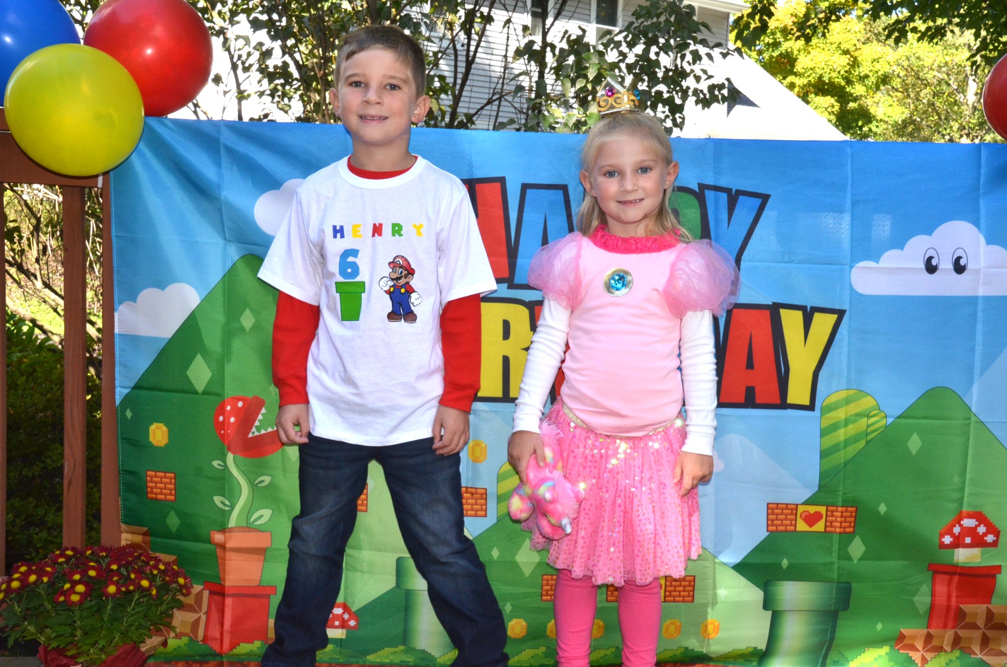 A Super Mario Birthday Party – Sweet Mini Moments